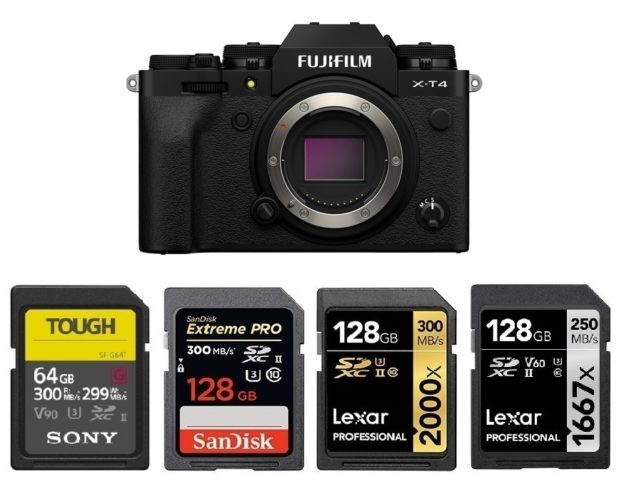 Best Memory Cards for Fujifilm X-T4 | Camera Rumors
